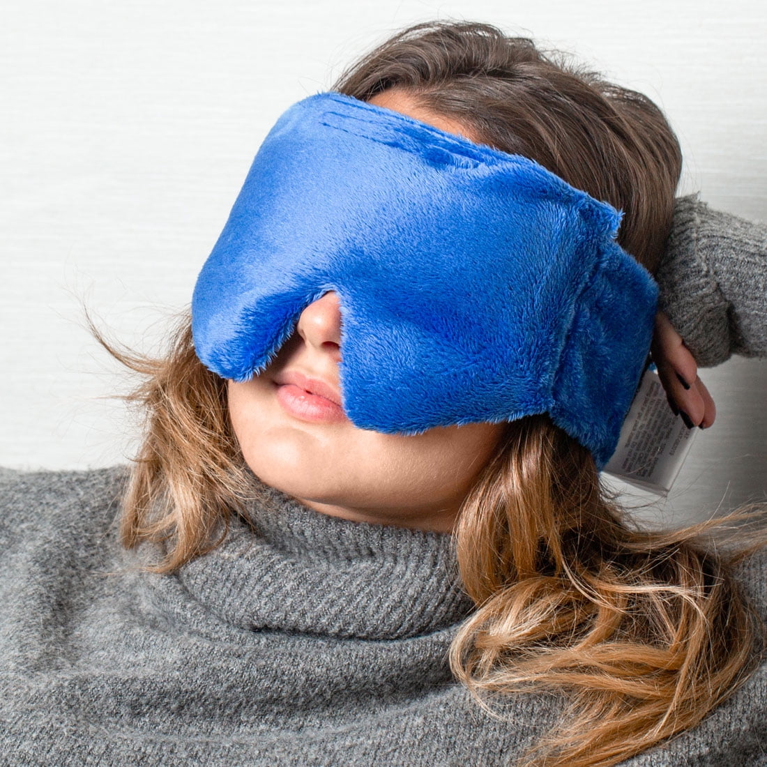 Warm and Cold Compress for Eyes | Huggaroo Gem Weighted Eye Mask with ...