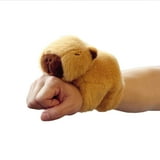 Hugger Snap Wrist Band for Kids Cute Capybara Slap Bracelet Plush Toy ...