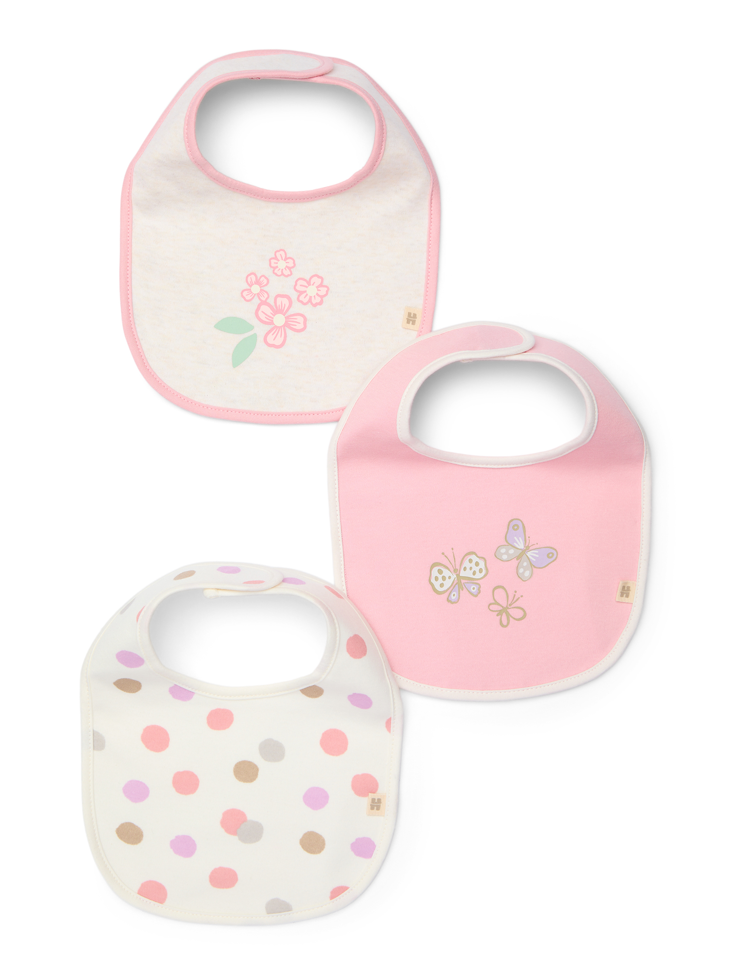 Luvable Friends Baby Girl Cotton Terry Bibs 10pk, Girl Solid Mint, One ...