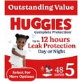 Huggies Complete Protection Baby Diapers, Size 5, 24 Ct - Walmart.com