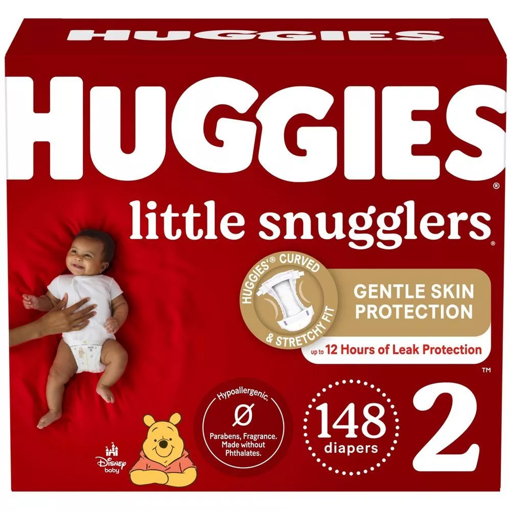 Huggies Little Snugglers Diapers Huge Pack - Size 2 (148ct) - Walmart.com