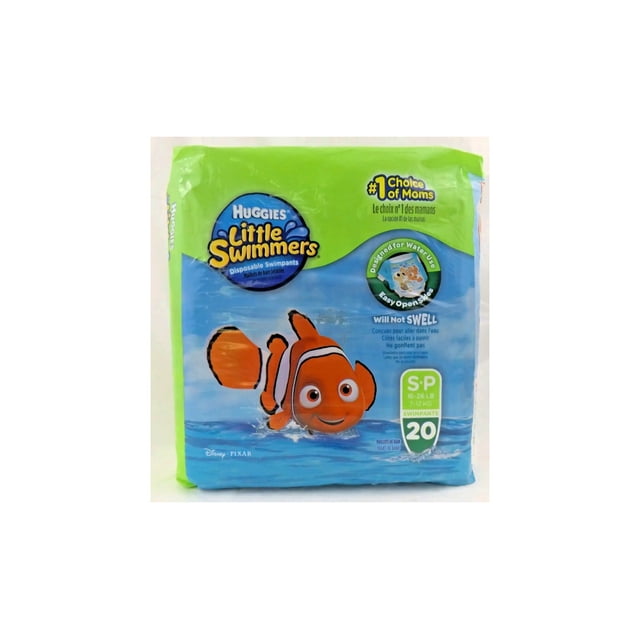 Huggies Little Swimmers Swimpants Diapers Size Small 20 Count Nemo ...