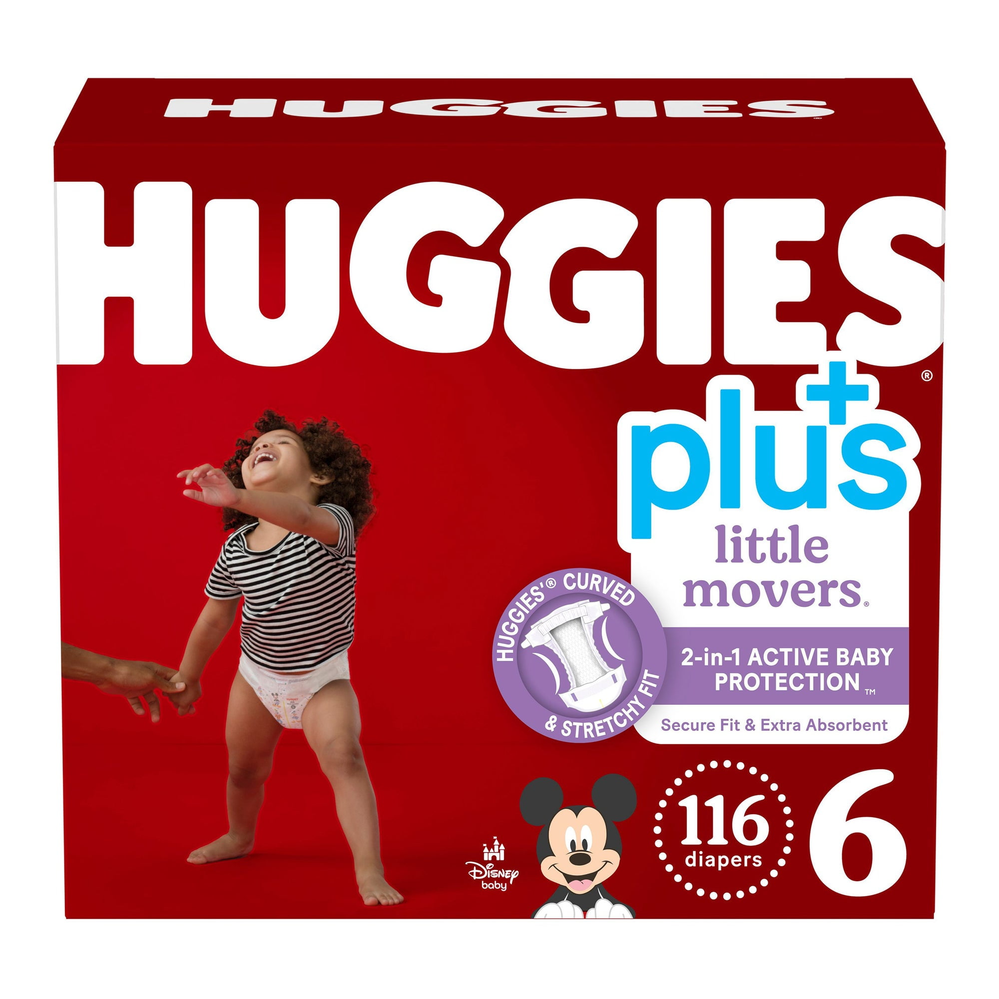 Huggies Plus Diapers Sizes 3 - 7 - Walmart.com