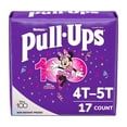 Huggies Pull Ups Girls Potty Training Pants, Size 4T To 5T, 17 Ea.. - Walmart.com