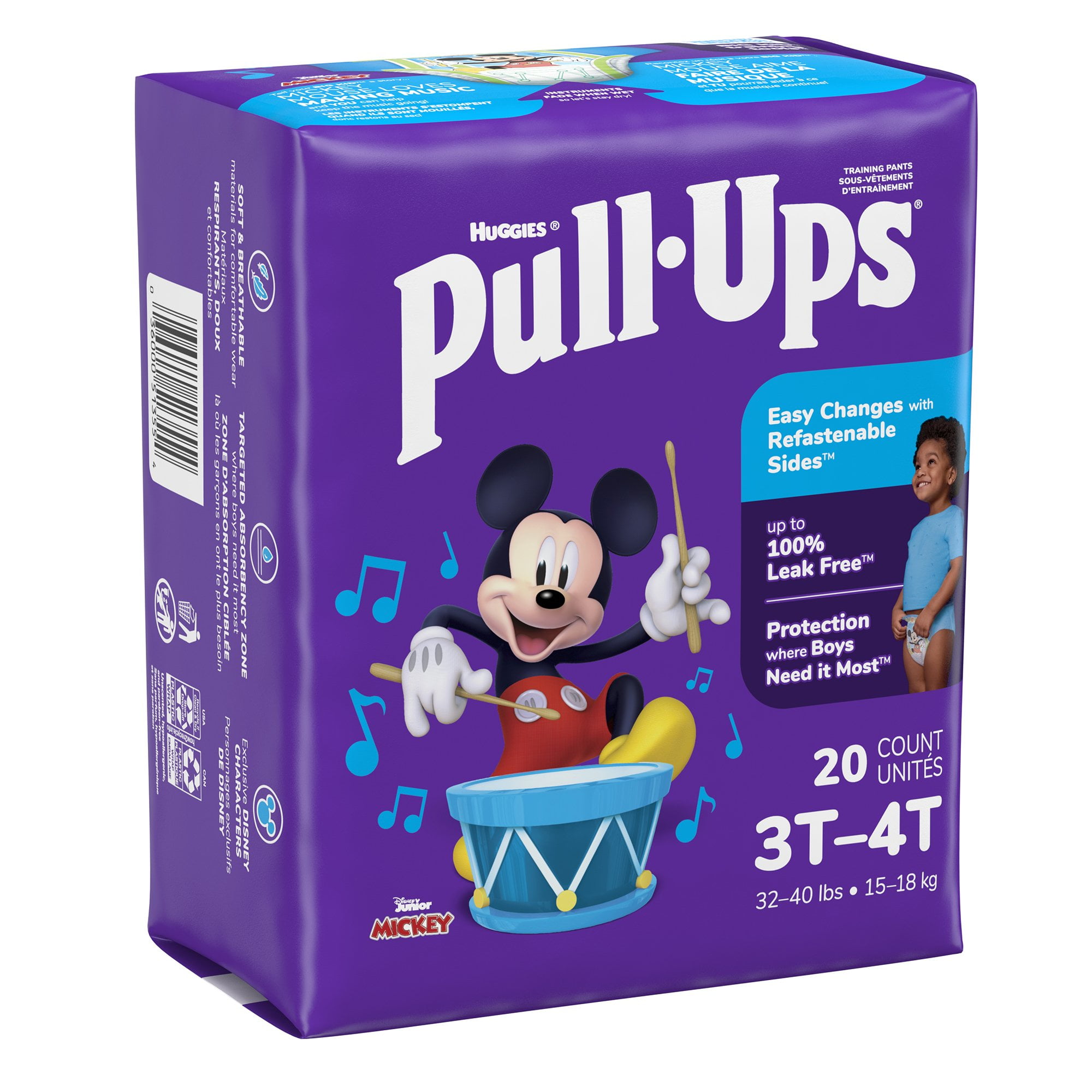 Huggies Pull-Ups® Learning Designs® for Boys Training Pants, 3T to 4T ...