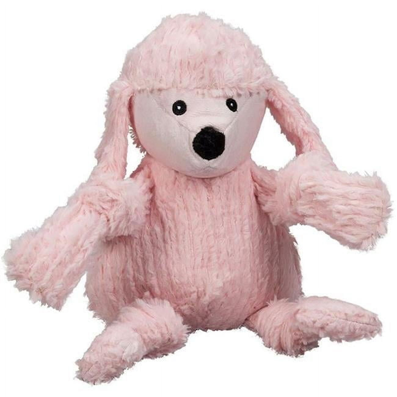 Huggle Hounds 813168013016 Knottie Diva Pink Poodle Dog Toy - Small ...