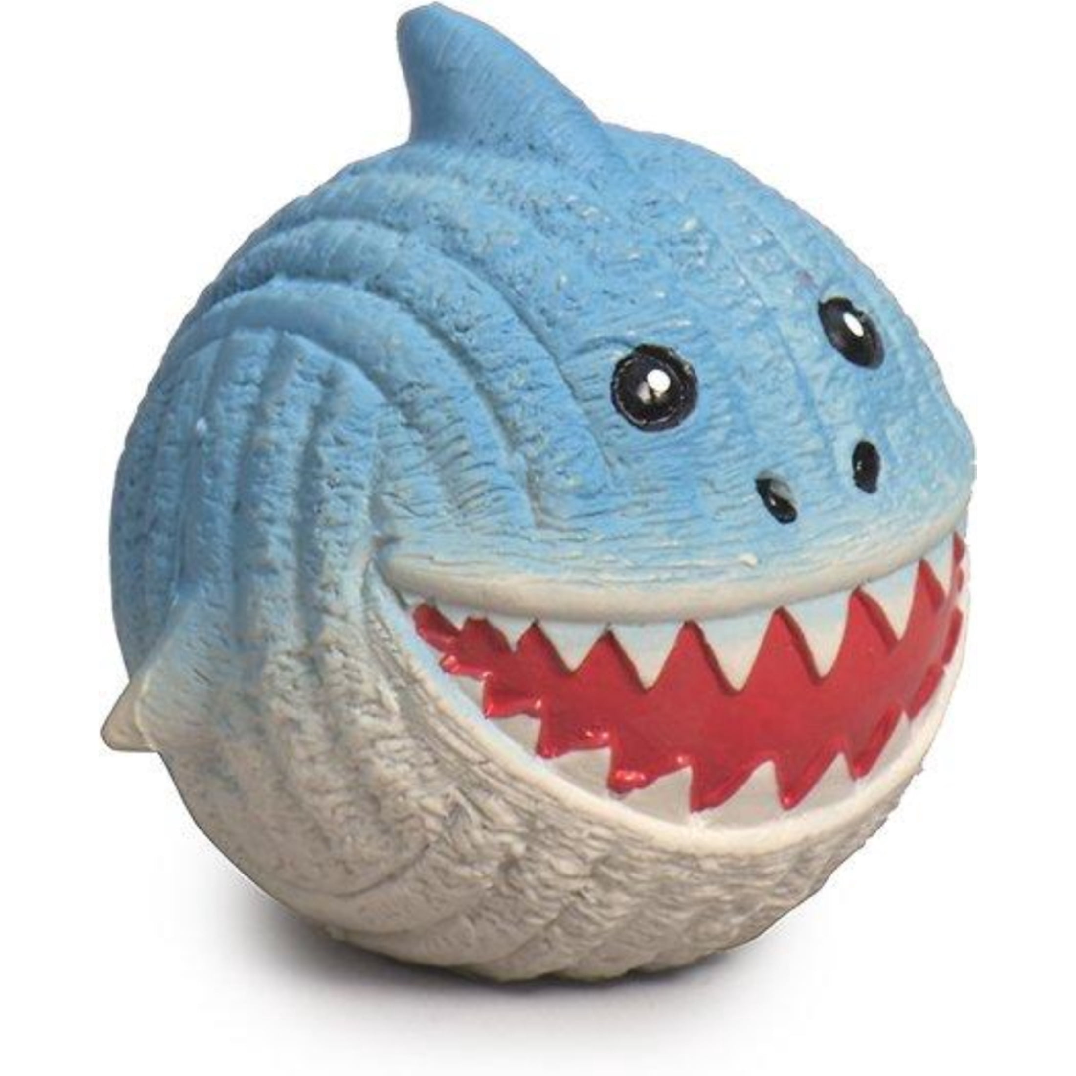 Hugglehounds Finn The Shark Ruff-Tex Ball Dog Toy, Small (Size: Small ...