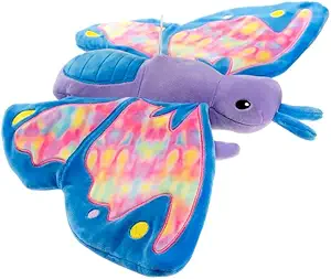 Huggy Huggables - 17.5-inch Butterfly – Soft Plush Toy for Kids ...