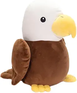 Huggy Huggables Eagle 12 inch Plush Toy – Soft and Cuddly Animal Toy ...