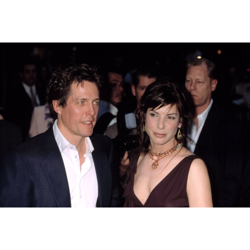 Hugh Grant And Sandra Bullock At Premiere Of Murder By Numbers Ny ...