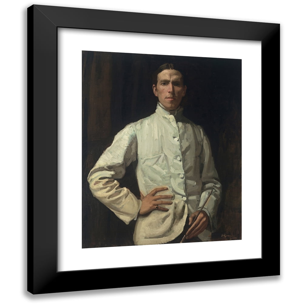 Hugh Ramsay 15x18 Black Modern Framed Museum Art Print Titled - Self ...