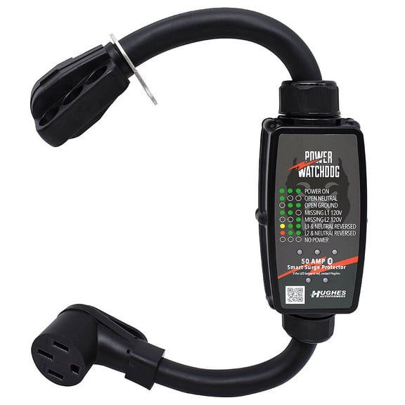 Power Watchdog PWD50W Smart RV Portable Surge Protector 50 Amp ...