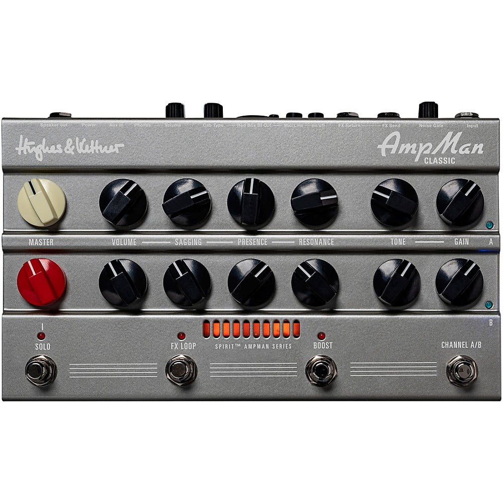 Hughes & Kettner AmpMan Classic 50-Watt Guitar Amplifier Pedal Black ...