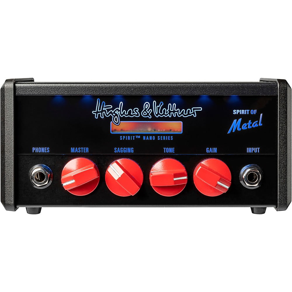 Hughes & Kettner Spirit of Metal Nano Amp Head Black - Walmart.com