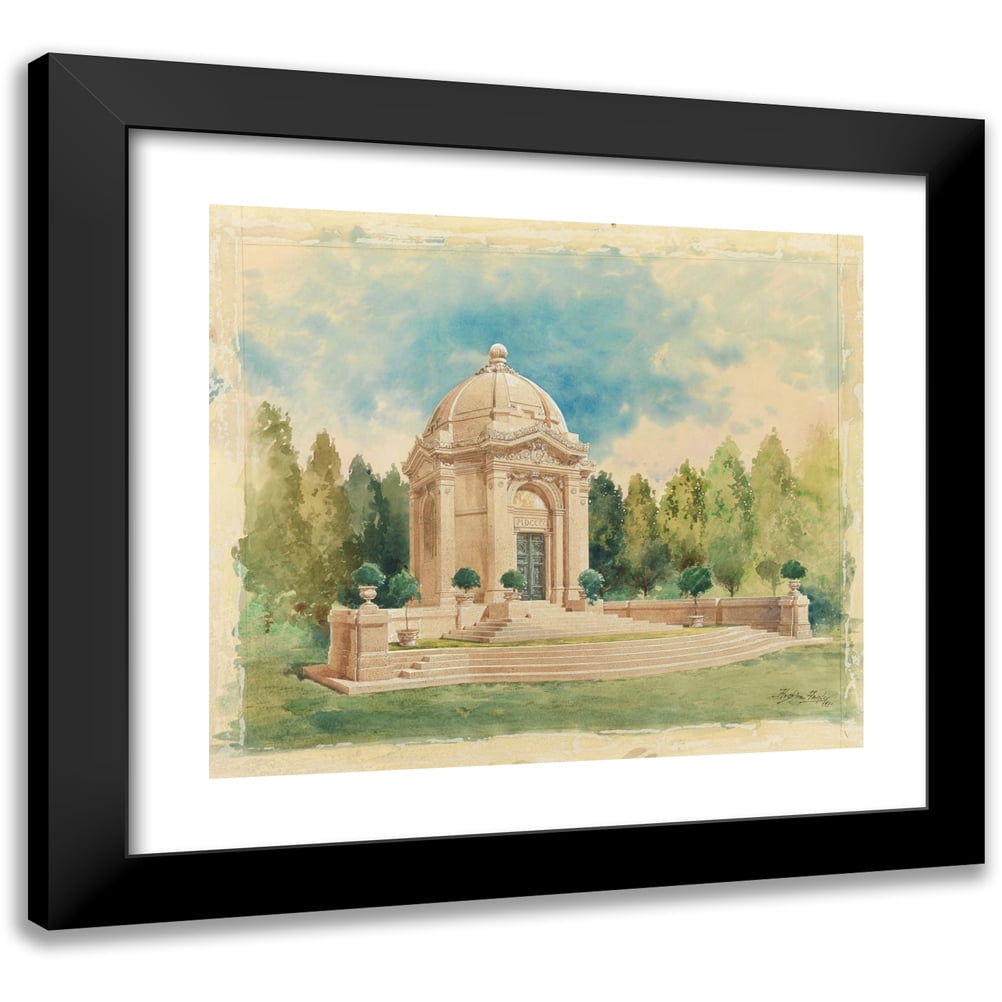 Hughson Hawley 17x15 Black Modern Framed Museum Art Print Titled ...