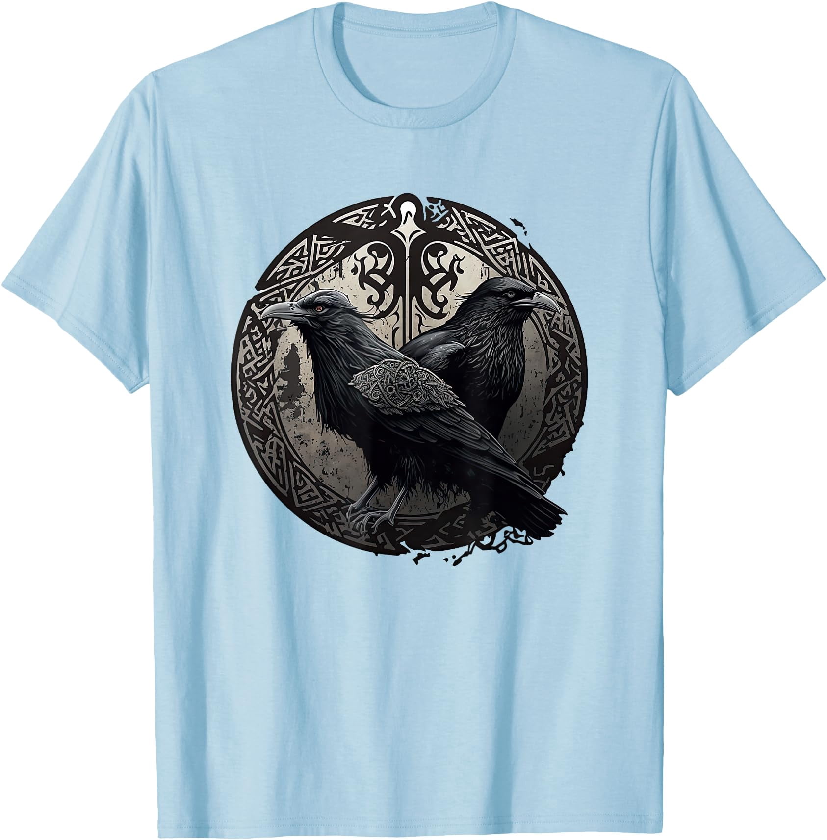 Huginn and Muninn Ravens Norse Mythology Viking Symbols Softstyle ...
