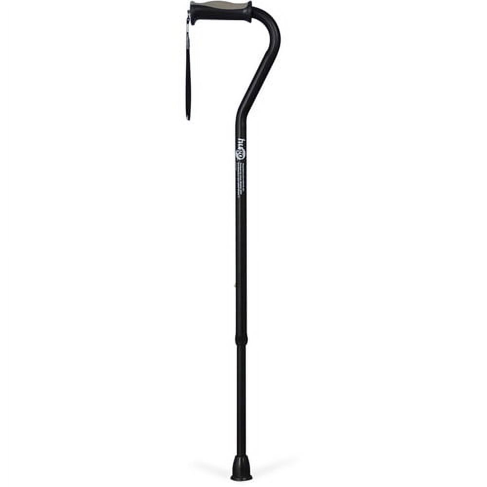 Hugo Adjustable Offset Handle Cane With - Walmart.com