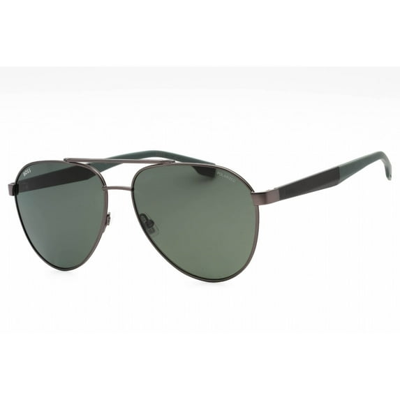 Hugo Boss 1485/S 0MFK Men's Matte Ruthenium Metal Frame Sunglasses ...