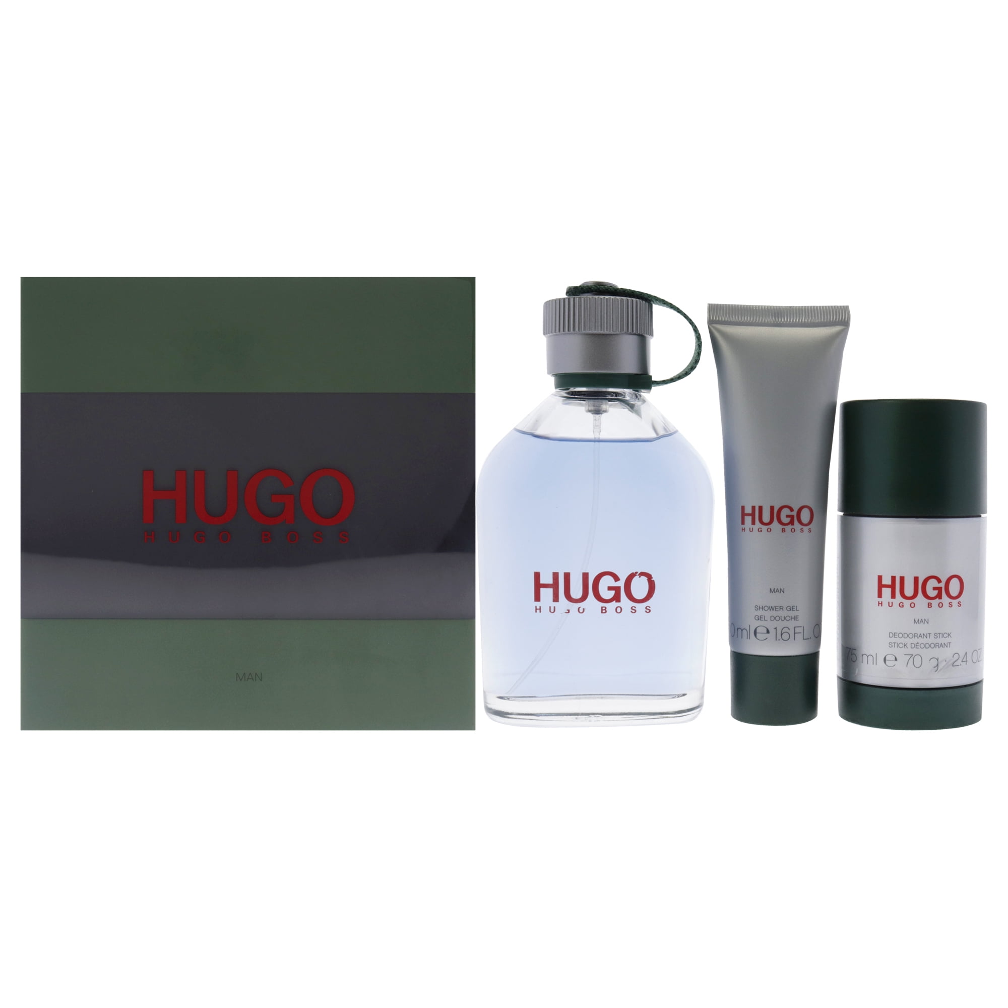 Hugo Boss Man by Hugo Boss for Men - 3 Pc Gift Set 4.2oz EDT Spray, 2 ...