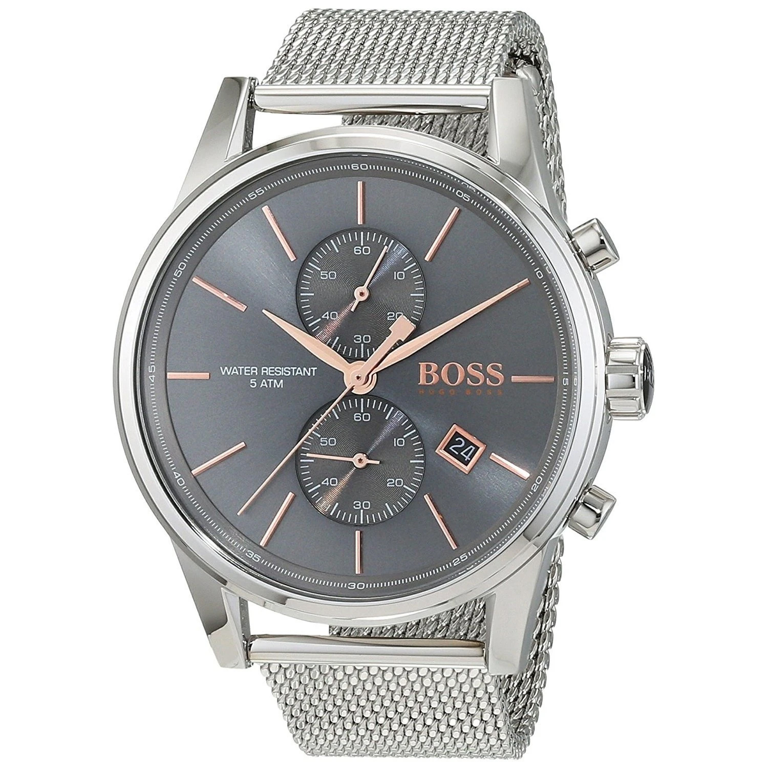 Hugo Boss Men's Jet Gray Dial Watch - 1513440 - Walmart.com