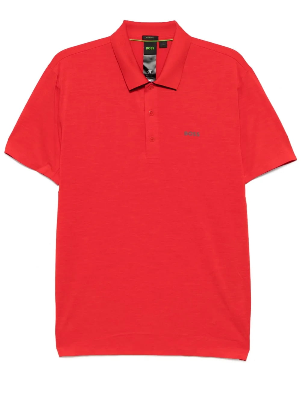 Hugo Boss Men's Paddytech Short Sleeve Polo, Red - Walmart.com