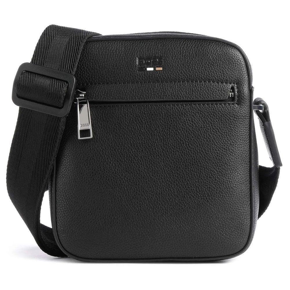 Hugo Boss Men's Ray N/S Zipper Messenger Bag, Black - Walmart.com