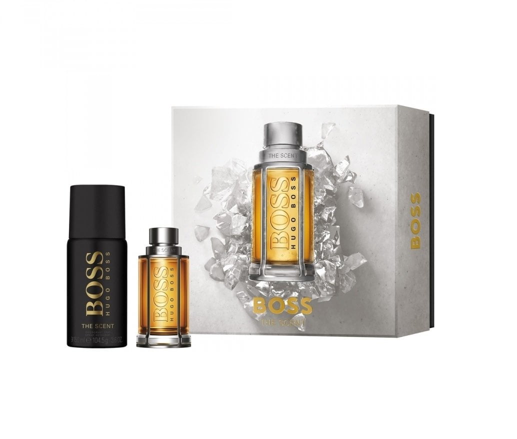 Hugo Boss The Scent 1.6 oz EDT spray mens cologne+ 5.0 deodorant Gift ...