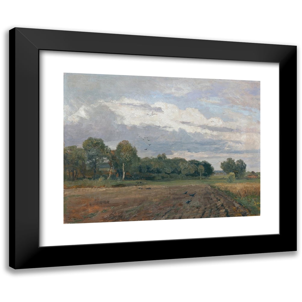 Hugo Darnaut 14x12 Black Modern Framed Museum Art Print Titled - Nordic ...