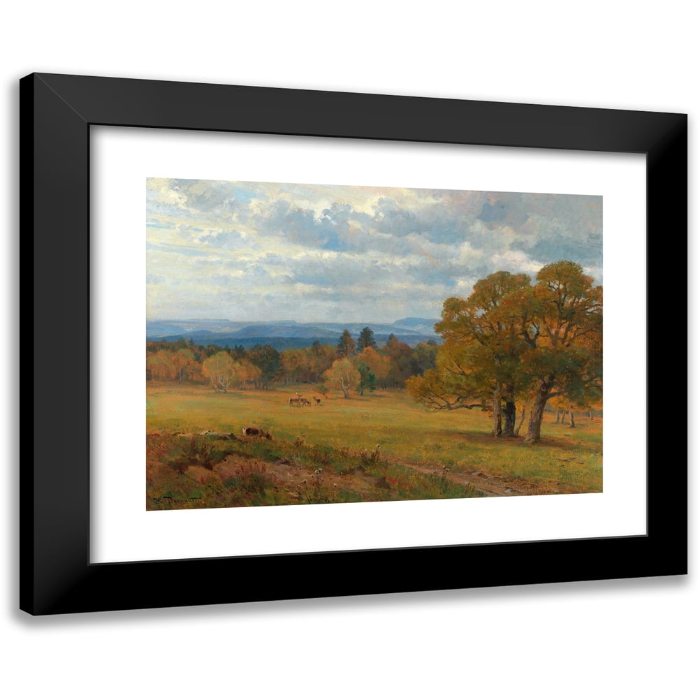 Hugo Darnaut 18x14 Black Modern Framed Museum Art Print Titled ...