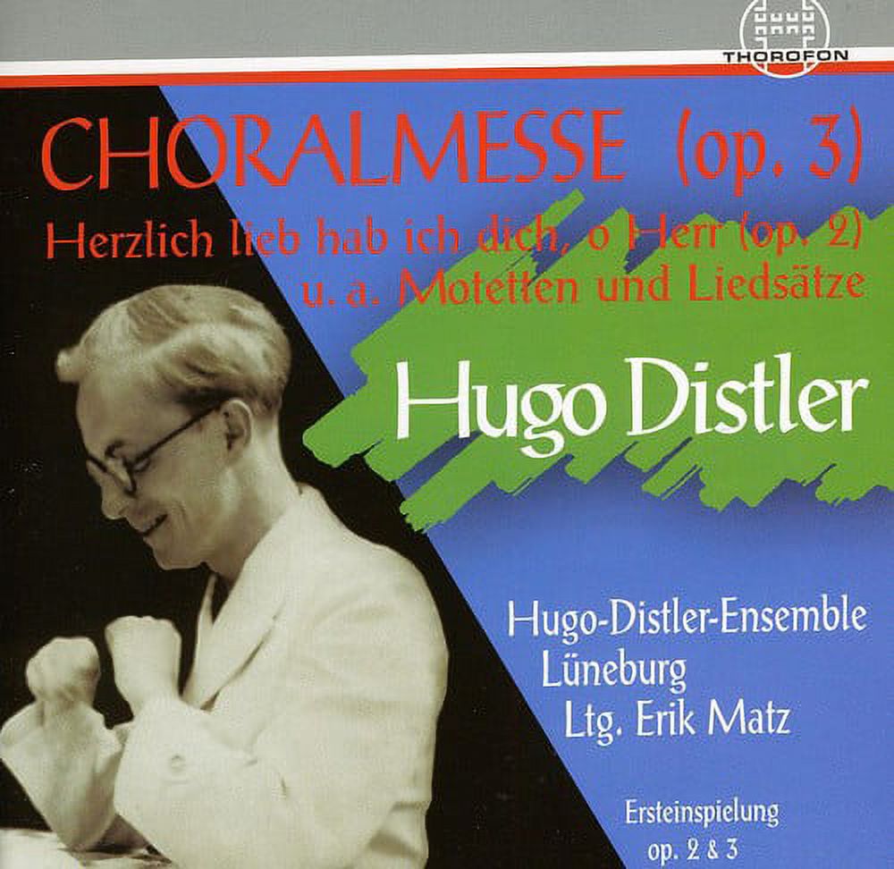Hugo-Distler-Ensemble Lanebu - Chorwerke - Music & Performance - CD ...