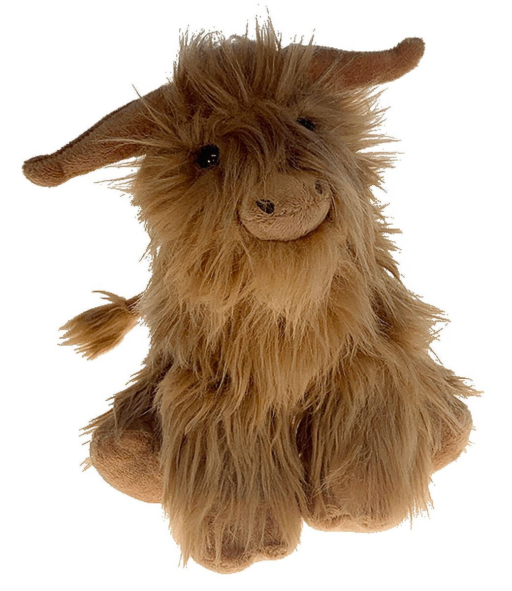 Hugo Highland Cow Plush Toy 16 inch Shaggy Stuffed Farm Animal ...