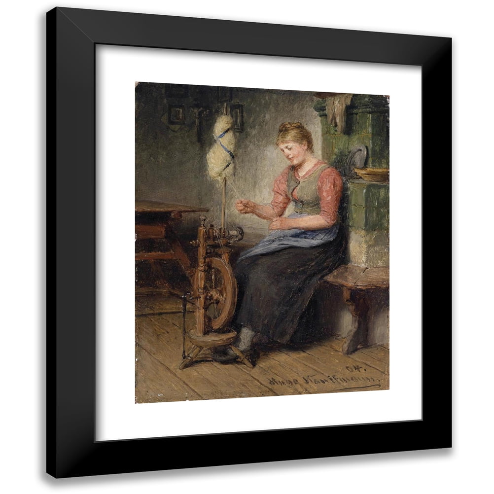 Hugo Kauffmann 15x18 Black Modern Framed Museum Art Print Titled ...