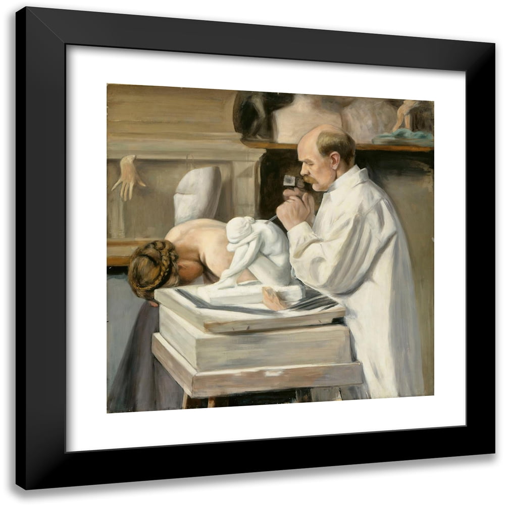 Hugo Simberg 15x15 Black Modern Framed Museum Art Print Titled ...