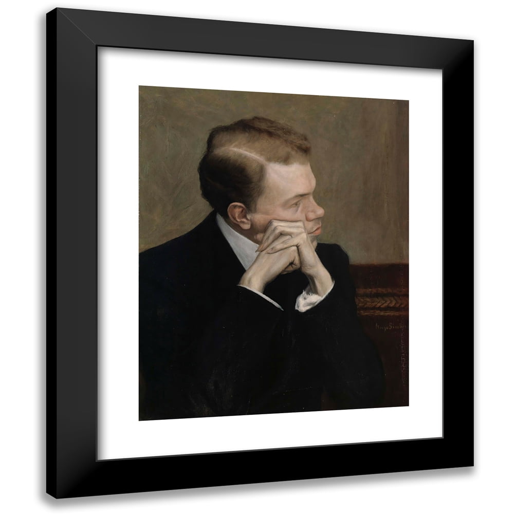 Hugo Simberg 20x24 Black Modern Framed Museum Art Print Titled - The ...