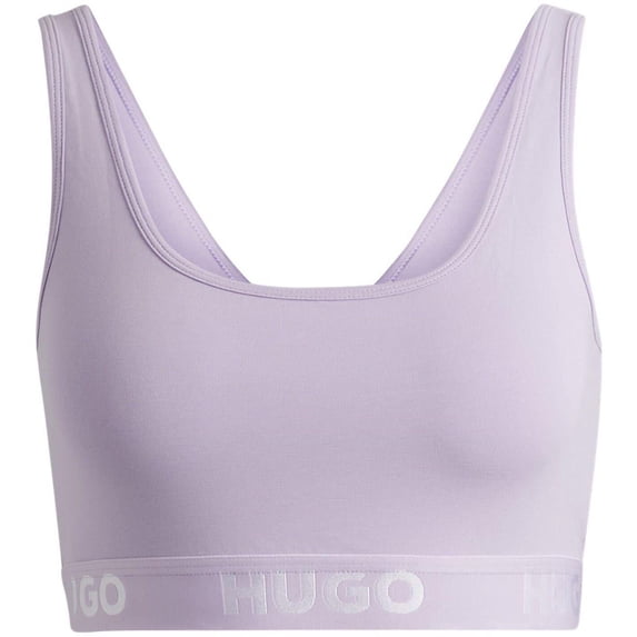 Hugo Womens Sporty Cotton Jersey Bralette - Walmart.com