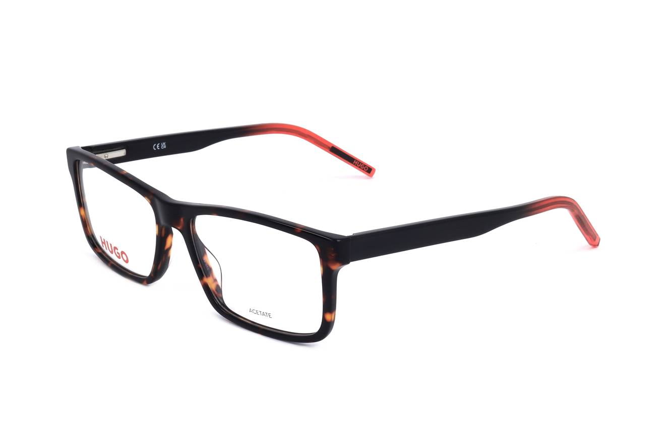 Hugo eyewear frame HG 1262 MAN 55/16/145 581 HAVANA BLACK - Walmart.com