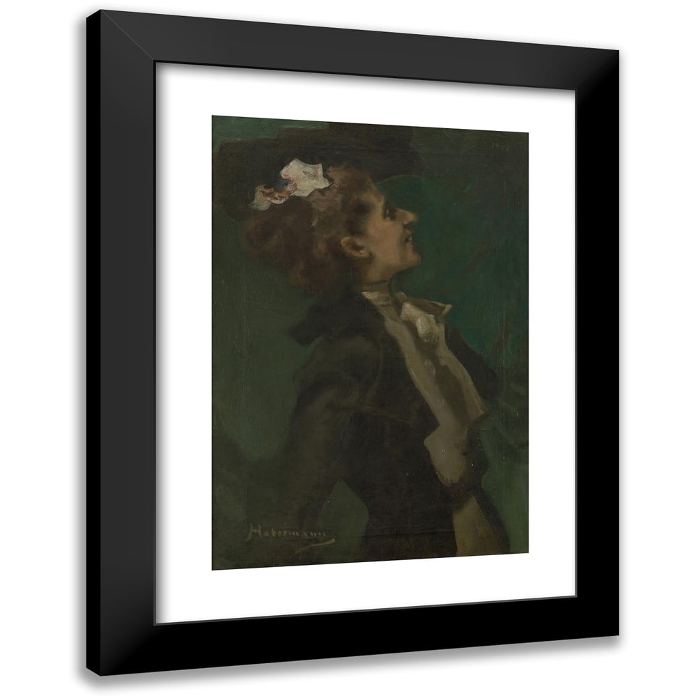 Hugo von Habermann 11x14 Black Modern Framed Museum Art Print Titled ...