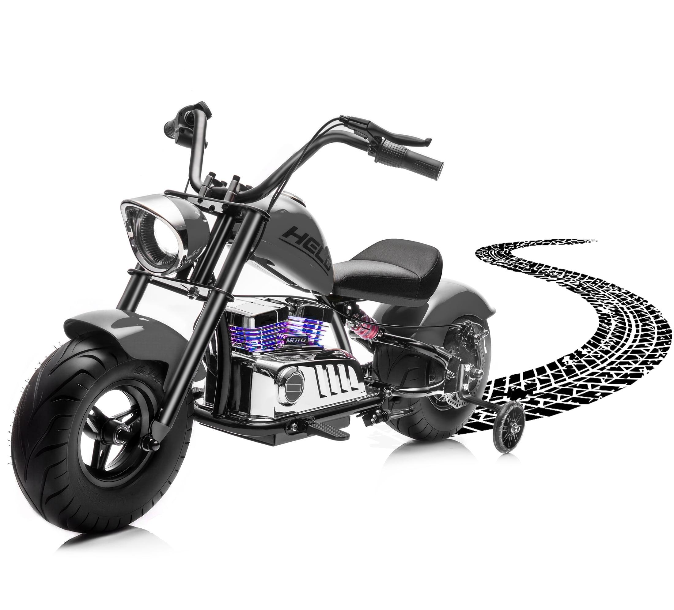 Hugrove 36V Ride on Toys Motorcycle, Electric Motorcycle with Hand ...