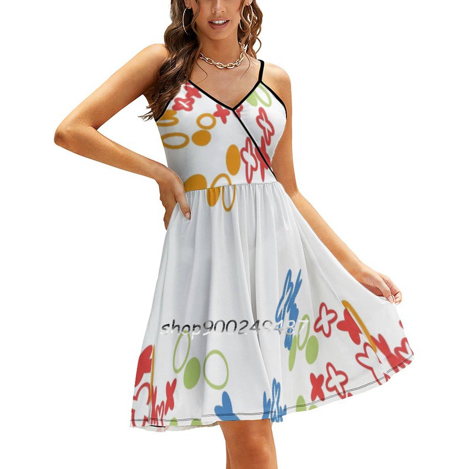 Hugs And Kisses Evening Party Dresses Midi Sexy Dress Female Sweet One ...