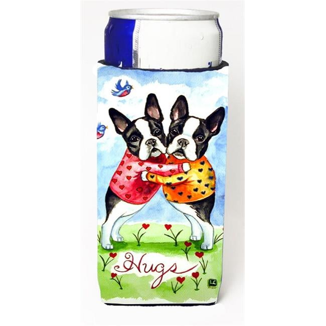 Hugs Boston Terrier Michelob Ultra bottle sleeves For Slim Cans - 12 oz ...