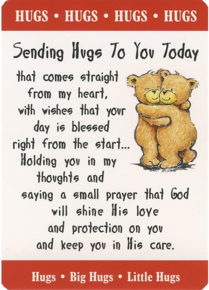 Hugs, Hugs, Hugs and Blessed Pocket Cards Pack of 25 - Walmart.com