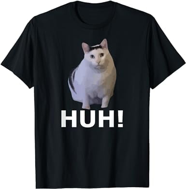 Huh! Cat meme, Popular Internet Meme CAT DAY Christmas T-Shirt ...