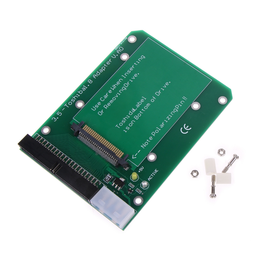 Huhudde 1.8" Micro IDE to 3.5" 50pin to 40pin IDE Adapter Converter ...