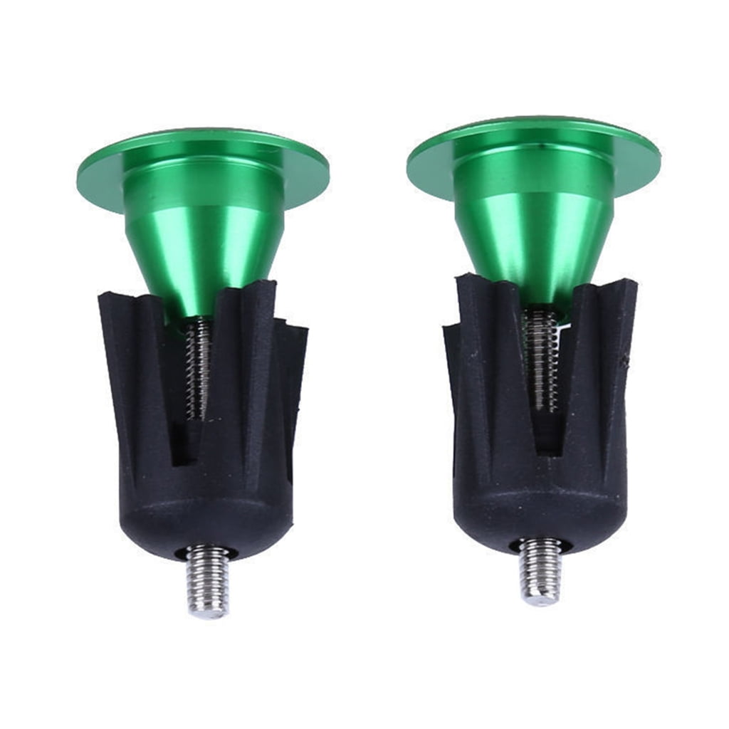 Huhudde 1 Pair Bicycles Bar End Caps for Most Bicycles Bike Part ...