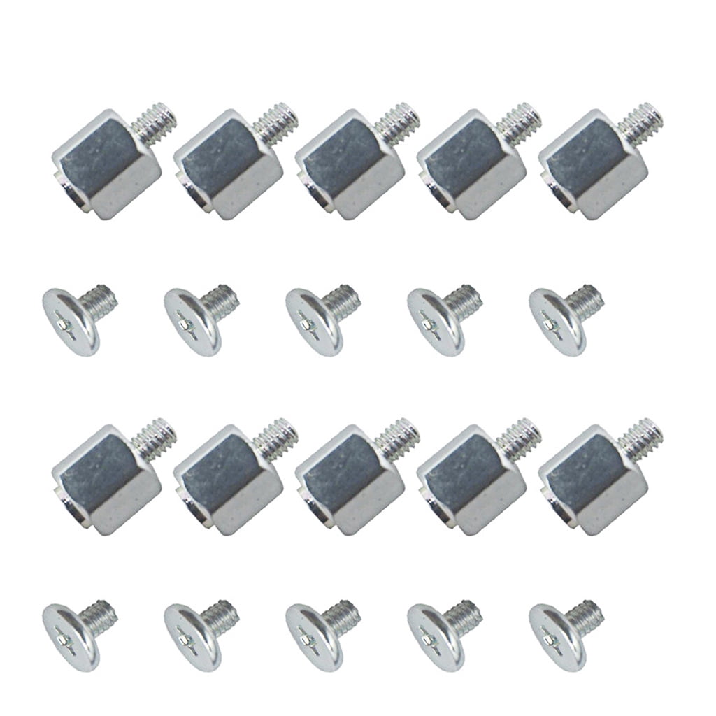 Huhudde 10 Sets Stand Off Screw Hex Nut Mounting Kits for Motherboard ...