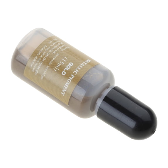 Huhudde 12 Color Metallic Alcohol Pigment Resin Dye Vibrant Metal ...