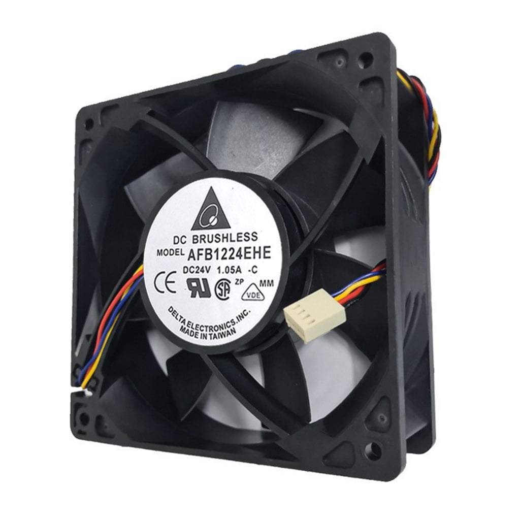 Huhudde 12038 Fan Brushless 24V 1.05A 120x120x38mm Fan 12038 Cooling ...