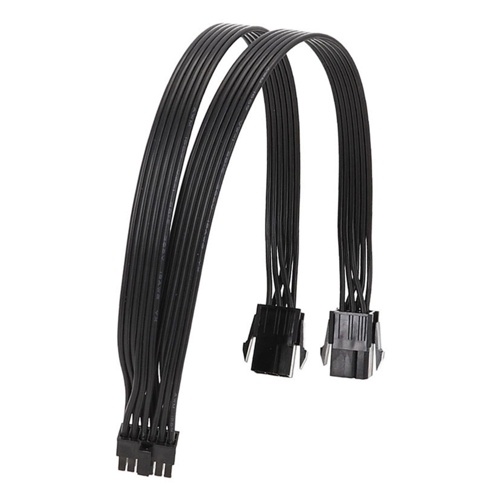 Huhudde 2x6Pin to 12Pin Graphics Card Power Adapter Cable for RTX30 GPU ...