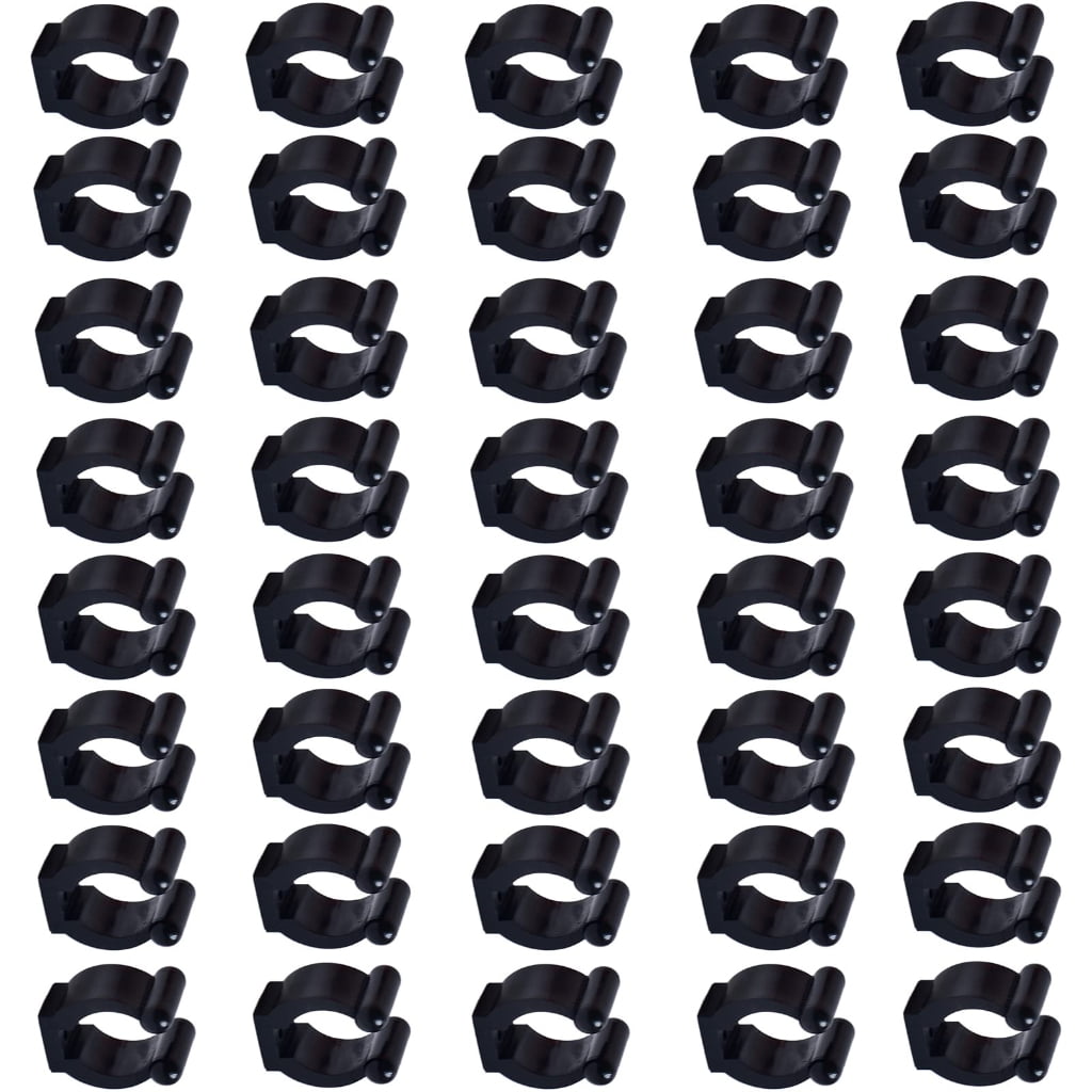 Huhudde 40Pcs Fishing Rod Clips Storage Organizers Display Holder ...