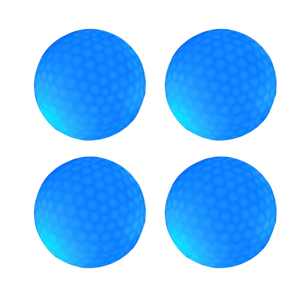 Huhudde 4Pieces Glow Balls for Night Sports Tournament Glowing Ball ...